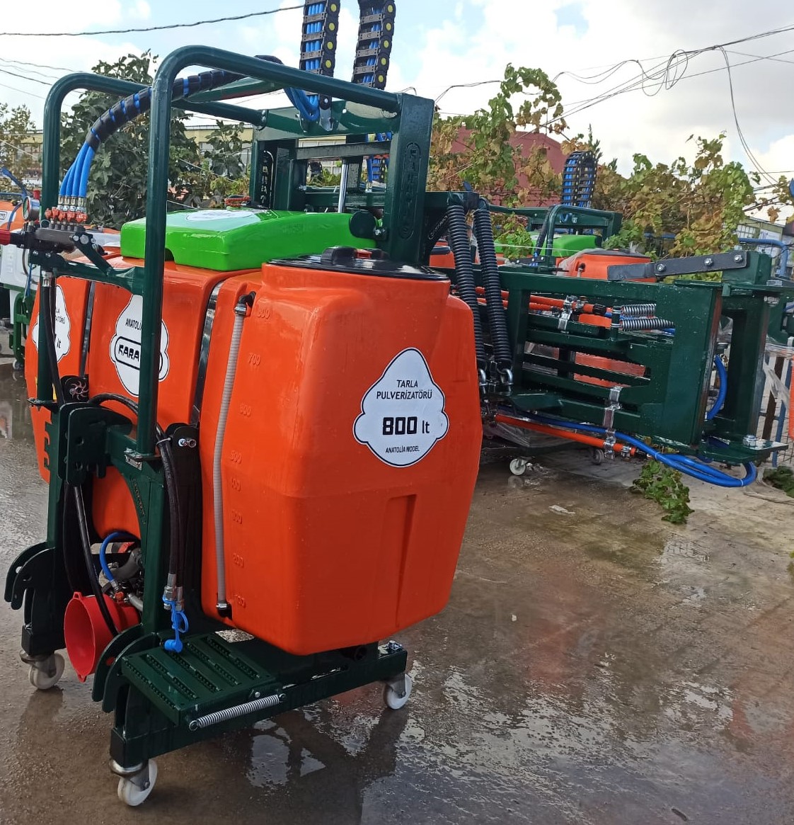 PÜLVERİZATÖR ANATOLİA 800 LT 4 PİSTONLU 16M - 57,156.00 TL